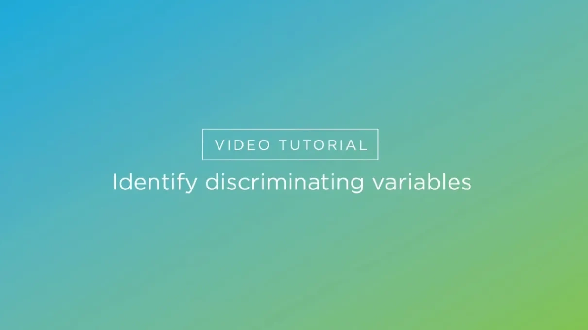 Qlucore Omics Explorer: Video tutorials | Qlucore
